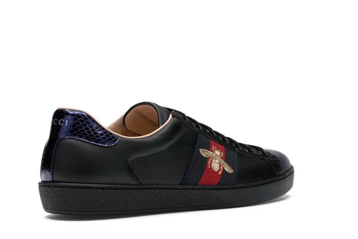 GUCCII ACE BEE LOW TRAINERS – Xfoot