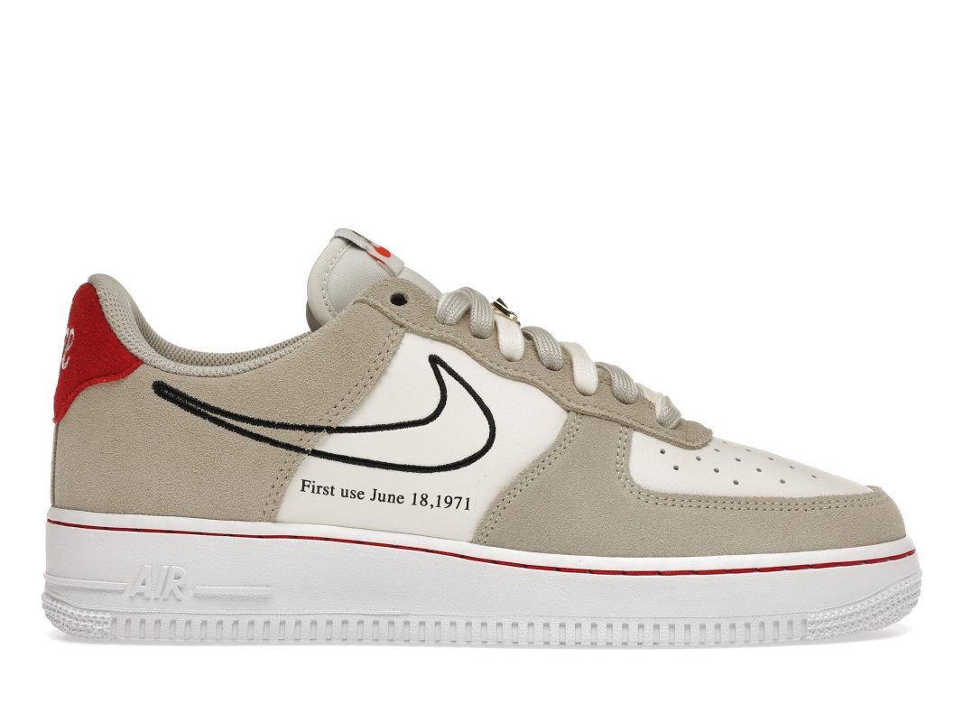 AF 1 FIRST USE LIGHT SAIL RED – Xfoot