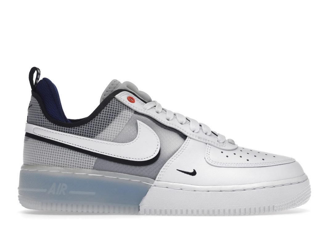 AF 1 LOW REACT SPLIT WHITE PHOTO BLUE – Xfoot