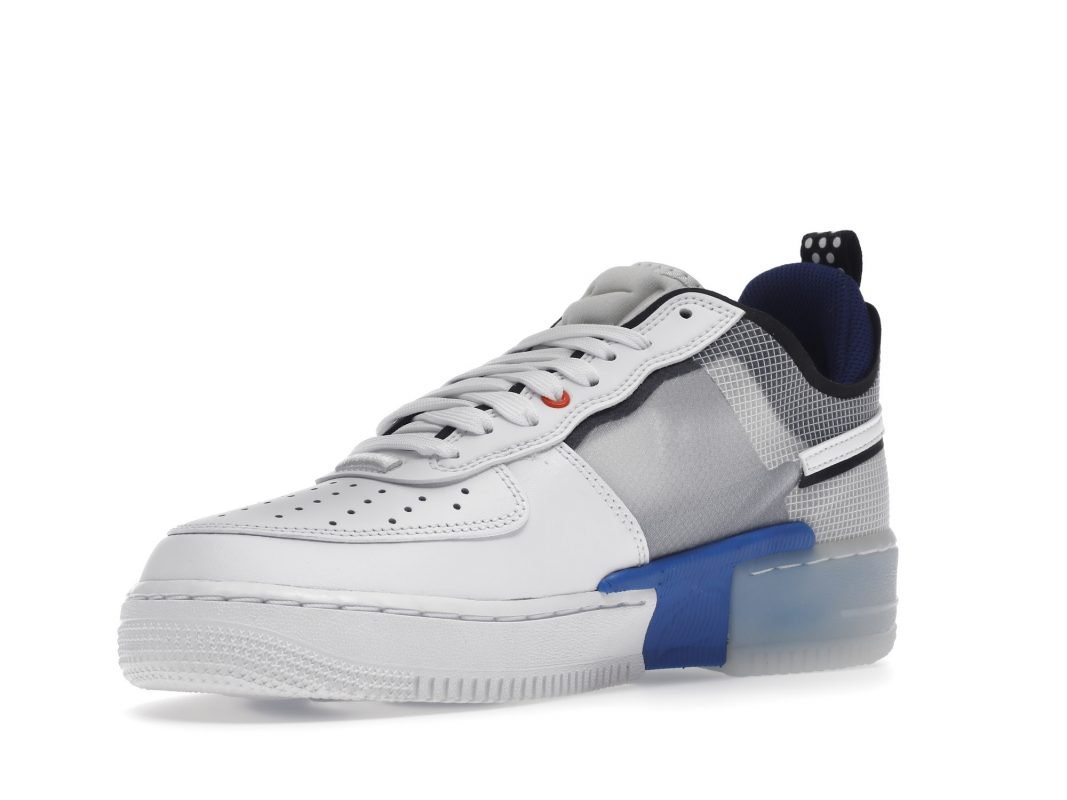 AF 1 LOW REACT SPLIT WHITE PHOTO BLUE – Xfoot