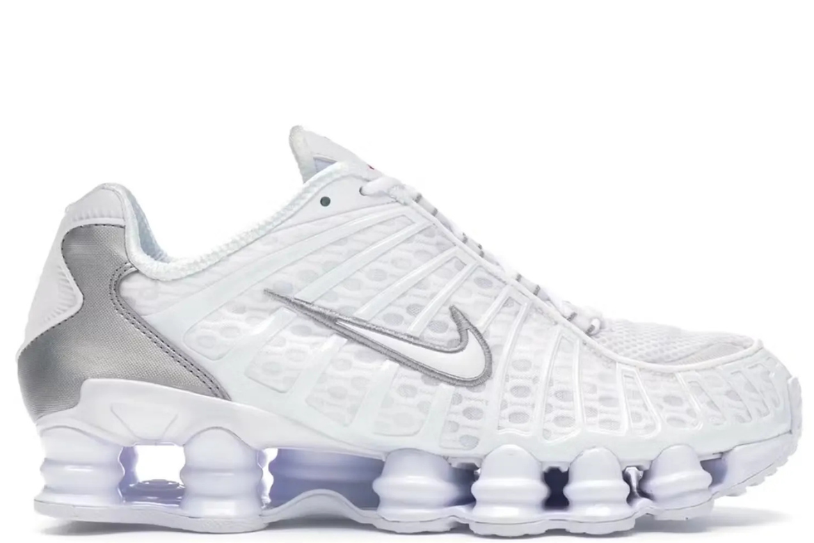 SHOX TL METALLIC WHITE – Xfoot
